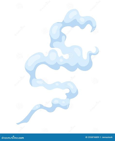 Cloud Isolated Icon Stock Vector Illustration Of Climate 255876809