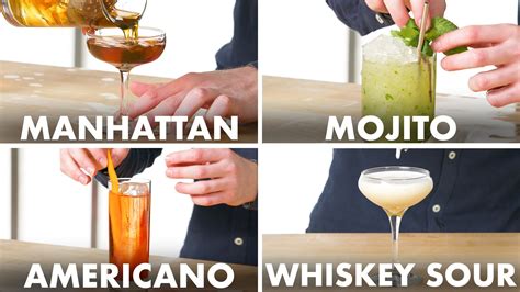 Watch How To Mix Every Cocktail Method Mastery Epicurious