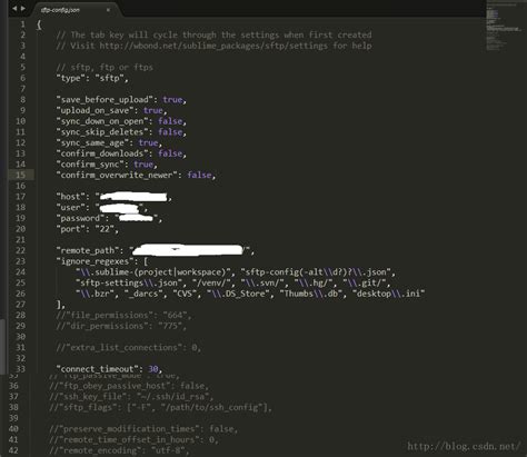Sublime Text3 安装、配置sftp插件 Csdn博客