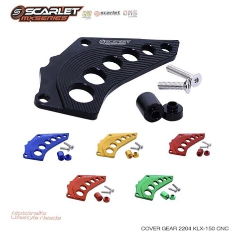 Jual Cover Gir Depan Klx Cnc Tutup Gear Depan Klx Cnc Cover Gear Klx Scarlet