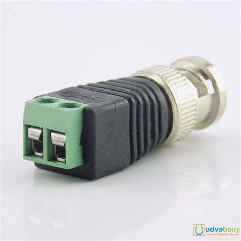 Bnc 2 Pin Female Connector Terminal Coaxial Cat5 Network