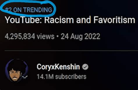 Doesnt Trending Mean It Was Hand Picked By Someone Working In Youtube
