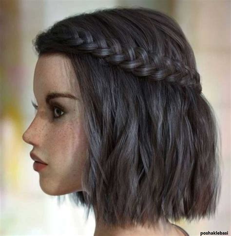 مدل بافت برای موی کوتاه