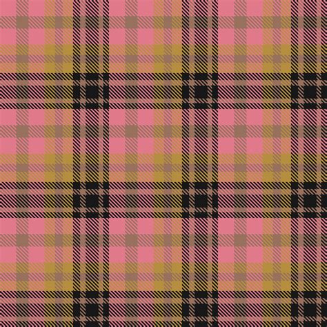 Tartan Pattern Fabric Design Texture Is Woven In A Simple Twill Two