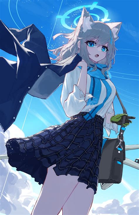 Shiroko Blue Archive Drawn By Incising Danbooru