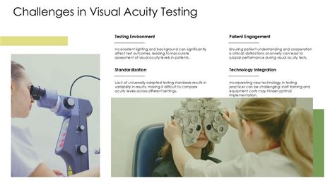 Challenges In Visual Acuity Testing Acuity Levels Ppt Slides St Ai Ss Ppt Example