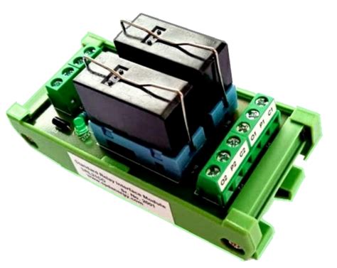 Standard Relay Interface Module Channel C O For Industrial Input Voltage V Dc At