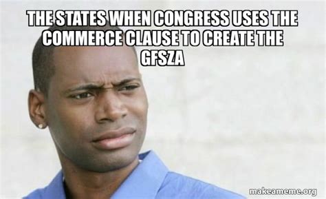 The States When Congress Uses The Commerce Clause To Create The Gfsza