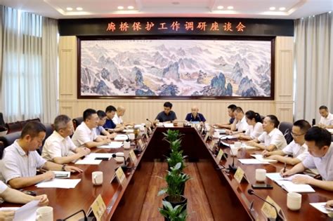 市政协副主席胡荣党率队来泰调研廊桥保护工作