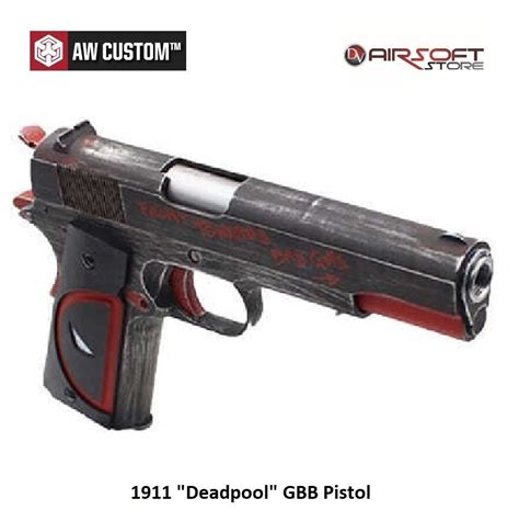 Pistolet Gbb Deadpool De 1911 Airsoft Store