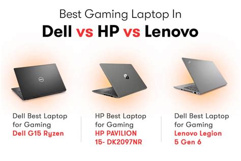 Dell Vs HP Vs Lenovo Which Is The Best Gaming Laptop In