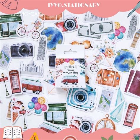 Jual Iyyo Stationary Stiker Desain Kawaii Lucu Untuk Scrapbook Jurnal Diary Indonesia