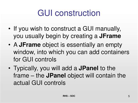 Ppt Gui Programming Using Netbeans Powerpoint Presentation Free