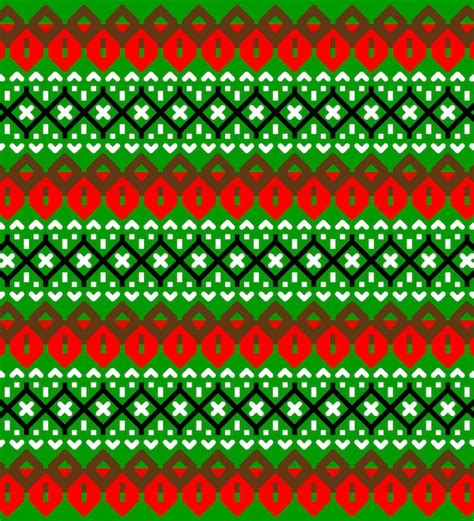 Premium Vector Fabric Pattern For Jacquard Sweater Flat Knit And Garments