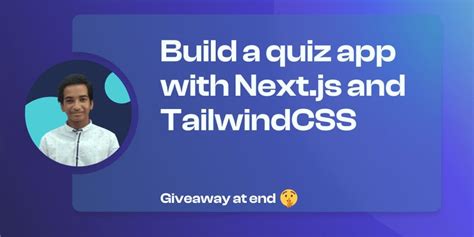 Build A Quiz App With Nextjs And Tailwindcss Rdevto