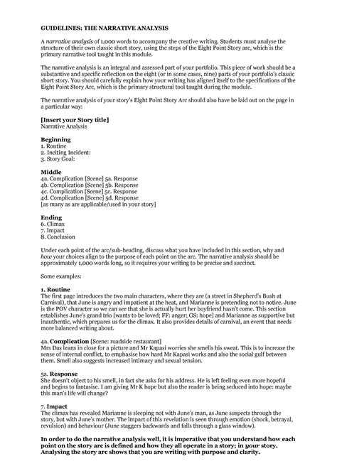 Types Of Narrative Analysis Design Talk