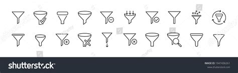 Funnel Outline Images Stock Photos Vectors Shutterstock