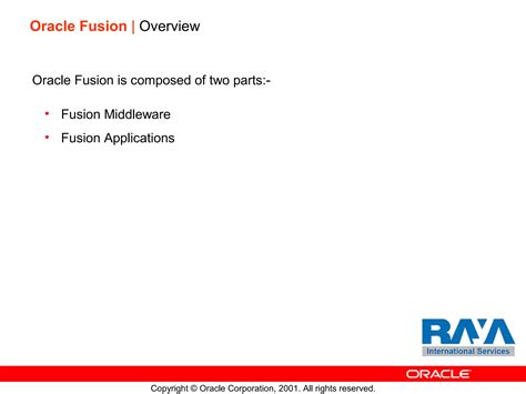 Oracle Fusion And Cloud Applications Overview Ppt