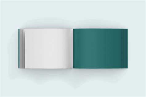 极简书本杂志手册翻页vi Logo样机效果图 1733823088 Ai设计师