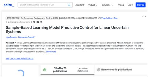 Sample Based Learning Model Predictive Control For Linear Uncertain Systems