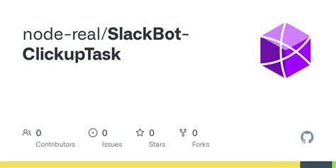 GitHub Node Real SlackBot ClickupTask