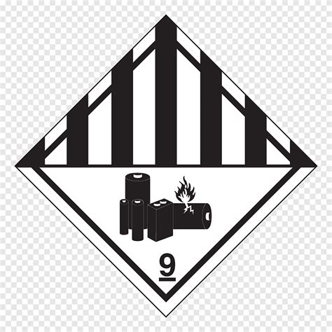 Hazmat Class Dangerous Goods Lithium Battery Label 45 Off