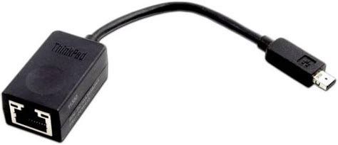 Lenovo ThinkPad Ethernet Extension Cable Small Form Factor 80mm Cable Length Support PXE Boot