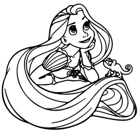 Rapunzel Black And White Clipart 10 Free Cliparts Download Images On