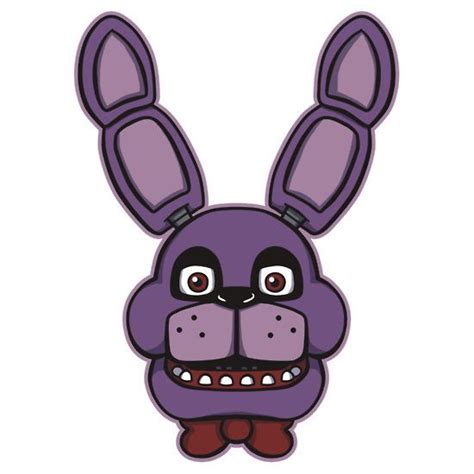 Bonnie Head Freddy Fnaf Fnaf2 Five Nights At Freddys Foxy Chica Bonnie Security Guy