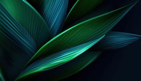 Premium Photo Patterns On A Leafs Surface