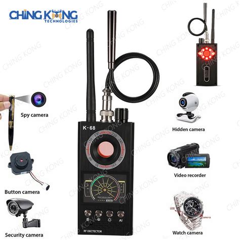 K68 Spy Bug Wireless Camera Detector Strong Magnetic Gps Tracker Detection Detector And Signal