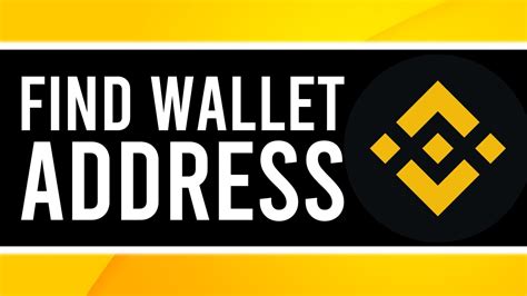 How To Find Your Wallet Address On Binance ANY CRYPTOCURRENCY PC Mobile YouTube