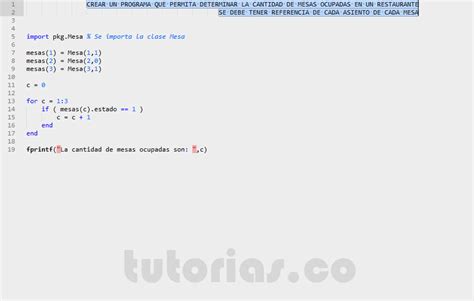 POO MatLab Consulta Clase Mesa Tutorias Co