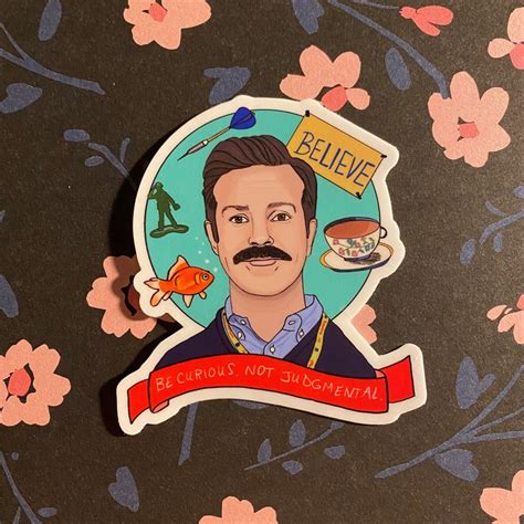 Ted Lasso Sticker Ted Durable Vinyl Lasso