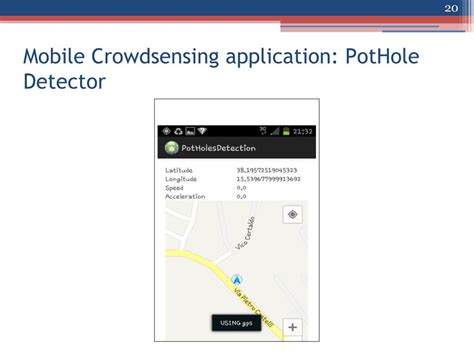PPT Mobile Crowdsensing Application PowerPoint Presentation Free