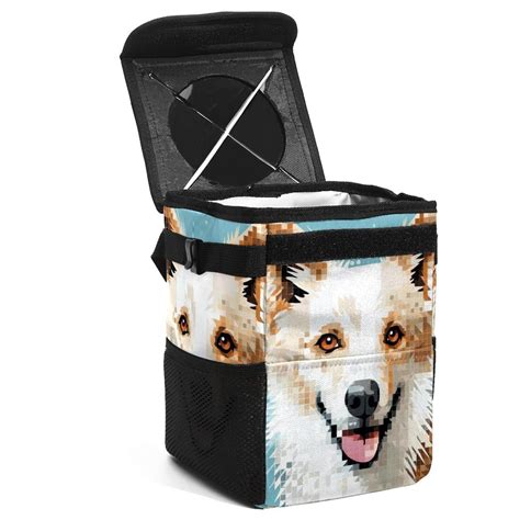 Mini Trash Can Car Garbage Can Car Trash Can Foldable With Lid Leak