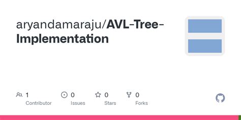 Github Aryandamarajuavl Tree Implementation