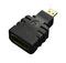 FIT0664 DFROBOT DVI To HDMI Audio Video Adapter Black PVC Micro HDMI Plug HDMI Receptacle
