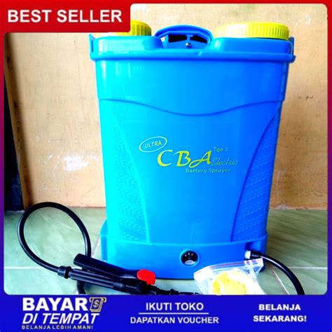 Jual SPRAYER CBA ELEKTRIK 16 L Alat Semprot Tanaman Pertanian Shopee Indonesia