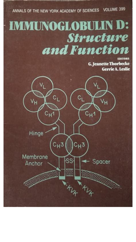 Immunoglobulin D Structure And Function By G Jeanette Thorbecke