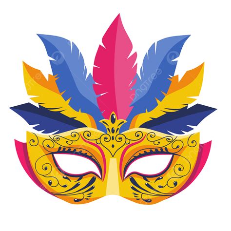 Ilustração Vetorial De Máscara De Carnaval Png Mascara De Carnaval
