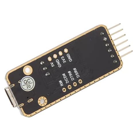 Usb To Uart Ttl Adapter Type C Interface For Ch343g Chip Overvoltage Protect Qcs Eur 1504