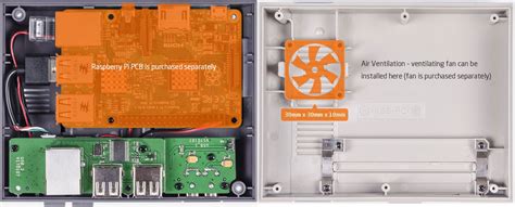 Retroflag Nespi Case For Raspberry Pi 3 Model B Buy In Australia