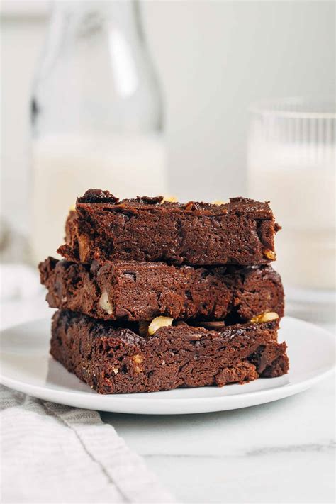 Fudgy Sweet Potato Protein Brownies Making Thyme For Health