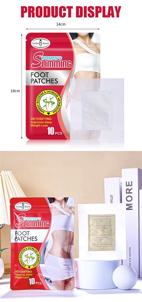 Aichun Beauty 10pcs Detox Slimming Patch Arms Tummy Patch Slim Patch