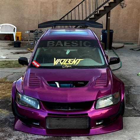 Mitsubishi Lancer Evolution Car Modification Inspiration Custom