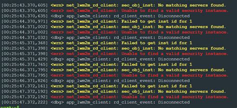 NRF Unable To Connect To Lwm M Server After Bootstrapping Nordic Q A Nordic DevZone