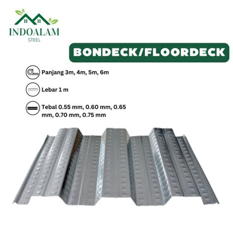 Jual Bondek Bondeck Floordeck 3meter 0 75 Kota Depok Indo