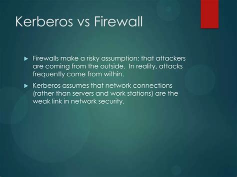 Kerberos Authentication Protocol Ppt