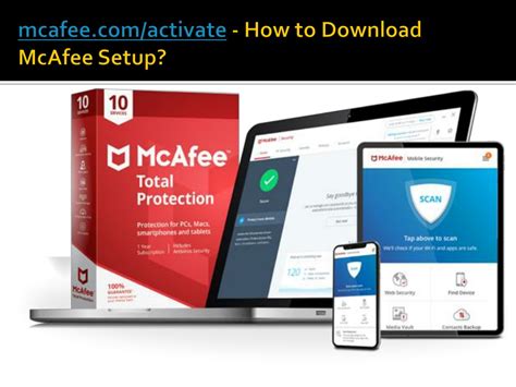 PPT Mcafee Com Activate How To Download McAfee Setup PowerPoint Presentation ID